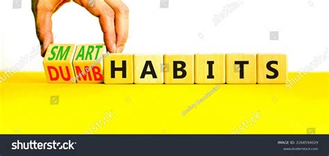 Smart Dumb Habits Symbol Concept Word Stock Photo Shutterstock