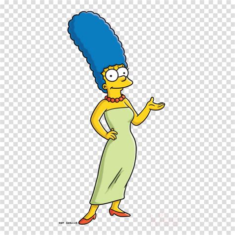 Download Blue Hair Simpson Clipart Marge Simpson Homer Simpson Wife