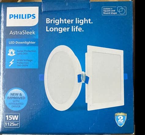 Philips 15w Astra Sleek Panel At ₹ 345piece Led Bulb In Chennai Id