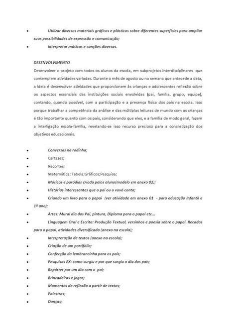 Projeto Pai Meu Herói Meu Amigo Aprender E Brincar