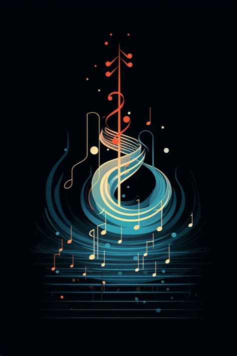 音符元素插图插画图片 花瓣网
