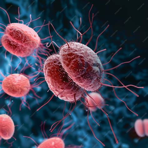 Meningococcus Invadindo O Corpo Humano Bactérias No Sistema Sanguíneo