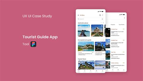 Tourist Guide UX UI Casestudy On Behance