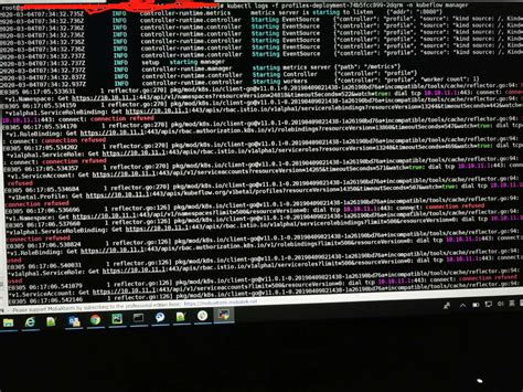 Kubeflow Central Dashboard No Namespaces Showed Issue Kubeflow Kubeflow GitHub