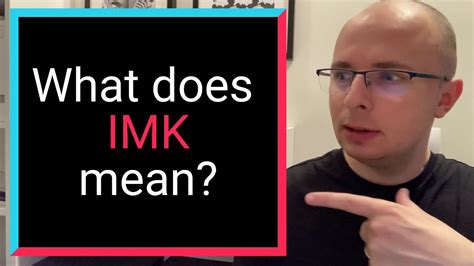 What Does IMK Mean Merlin Dictionary YouTube