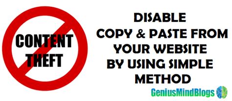 How To Disable Copy Paste The Contents Of Your Web Page By Using Simple
