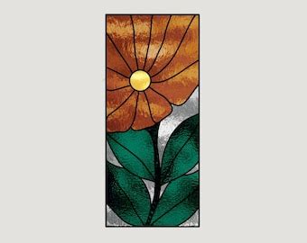 Flower Market Stained Glass Pattern Beginner Stained Glass Patterns