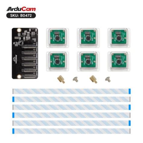 Buy Arducam B0472 Imx219 Multi Camera Kit For The Nvidia Jetson Agx Orin In India Fabtolab