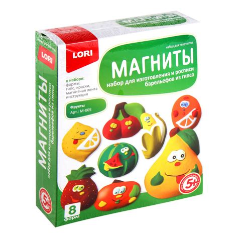 Набор для отливки Фрукты универсальный Lori М-005 - купить с доставкой ...