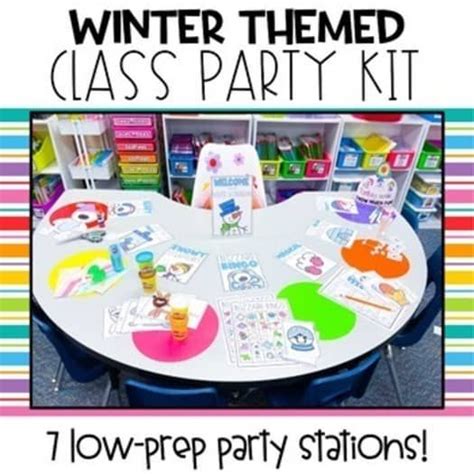 Winter Party Pack Winter Class Party Class Christmas Party