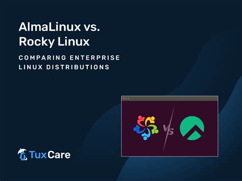 알마리눅스와 록키 리눅스 엔터프라이즈 리눅스 배포판 비교