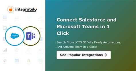 How To Integrate Salesforce And Microsoft Teams 1 Click ️ Integration