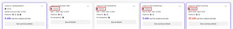 Inactive Status In Facebook Ads Library Rfacebookadvertising