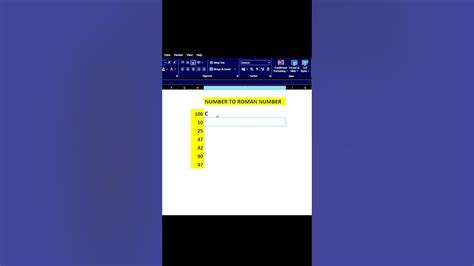how to write roman number in excel excelformula youtube