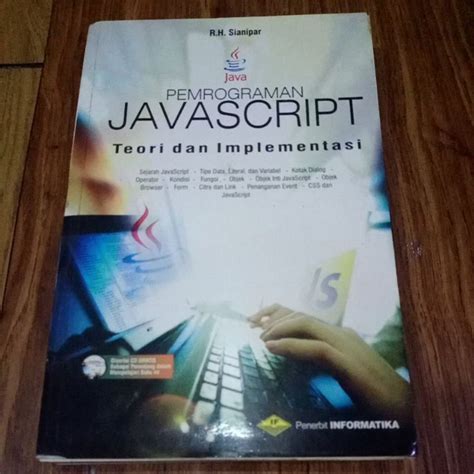jual pemrograman javascript teori dan implementasi by sianipar shopee