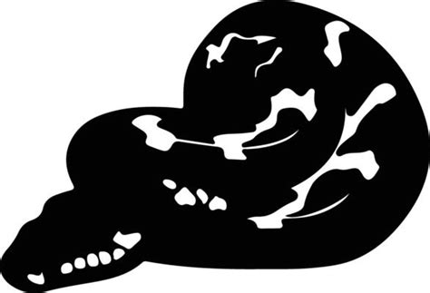 Python Silhouette Vector Art Icons And Graphics For Free Download