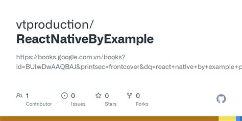 GitHub Vtproduction ReactNativeByExample Https Books Google Vn Books Id BUIwDwAAQBAJ