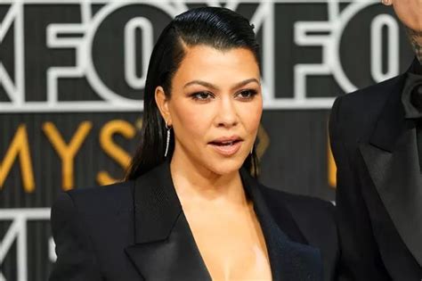 Kourtney Kardashian Stuns In Red Latex Dress With Tousled Hair As Fans All Say The Same Thing