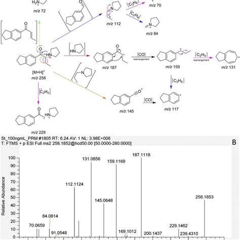 Mass Spectrometric Behaviour Of M8 A Proposed Fragmentation Pathway