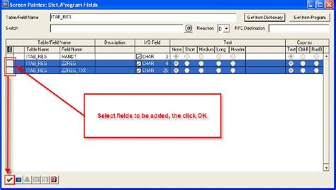 Create SAP Table Control ABAP