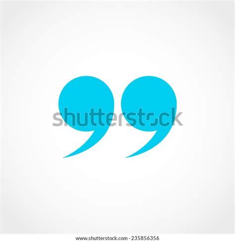 Quotation Mark Symbol Double Quotes End Stock Vector Royalty Free 235856356 Shutterstock