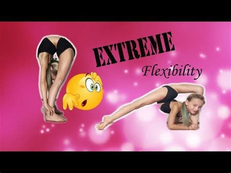 Extreme Flexibility Tricks With Lilly K Youtube