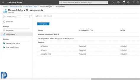 Deploy Microsoft Edge Using Intune Prajwal Desai