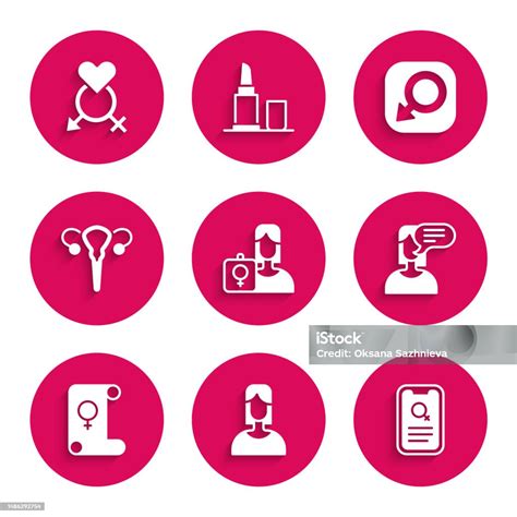 페미니스트 활동가 여성 데이트 앱 의견 페미니즘 생식 기관 남성 성별 및 성별 아이콘을 설정합니다 벡터 3월에 대한 스톡 벡터 아트 및 기타 이미지 Istock