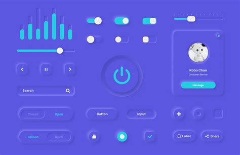 Top Soft UI And Neumorphic UI Kits IDevie