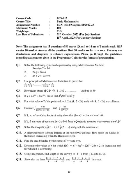 Maths Assignment Pdf Mathematical Analysis Mathematical Concepts