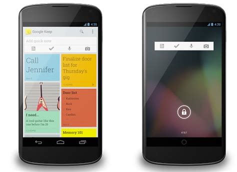 Google Keep Challenges Evernote For Top Android Note Taking App