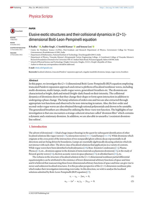 Elusive Exotic Structures And Their Collisional Dynamics In 21