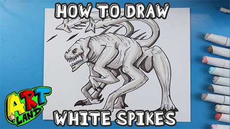 How To Draw WHITE SPIKES YouTube