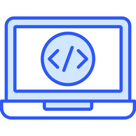 Coding Generic Blue Icon