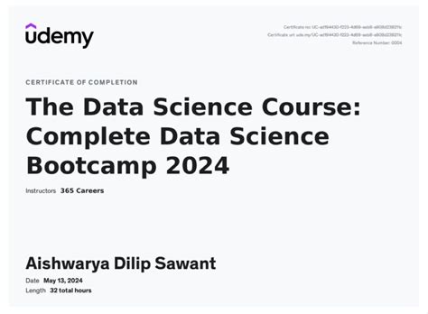 Aishwarya Sawant On Linkedin I Have Done A Complete Data Science Course From Udemy I Learned