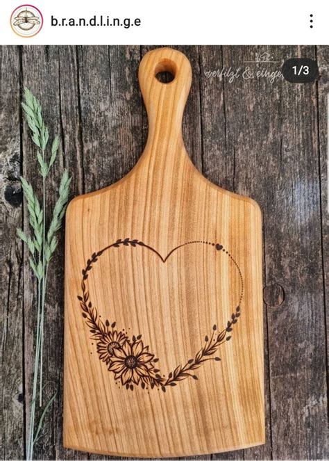 Hollyhock And Swallowtail Wood Burned Charcuterie Board Artofit