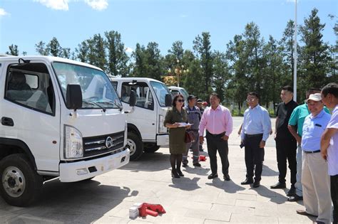 Булганы таван сум хог хаягдал тээвэрлэх автомашинтай боллоо