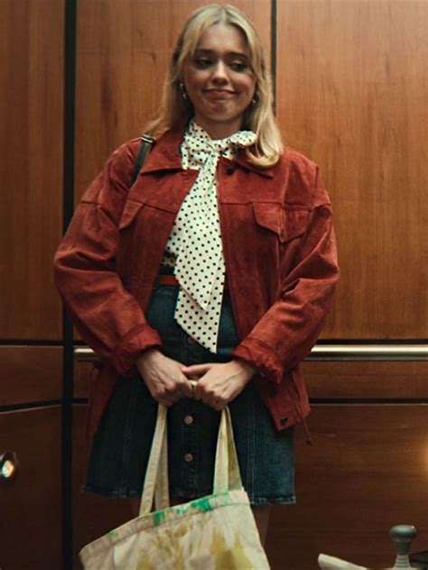Sex Education S04 Aimee Gibbs Suede Jacket