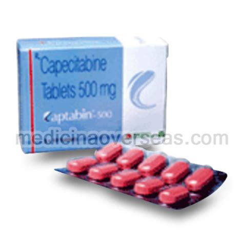 Captabin 500mg Tablet (Capecitabine) | For Colon & Breast Cancer Treatment