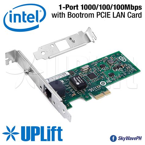 Genuine Intel Broadcom Diskless Gigabit 10 100 1000Mbps LAN Card With Bootrom For Pfsense PCI