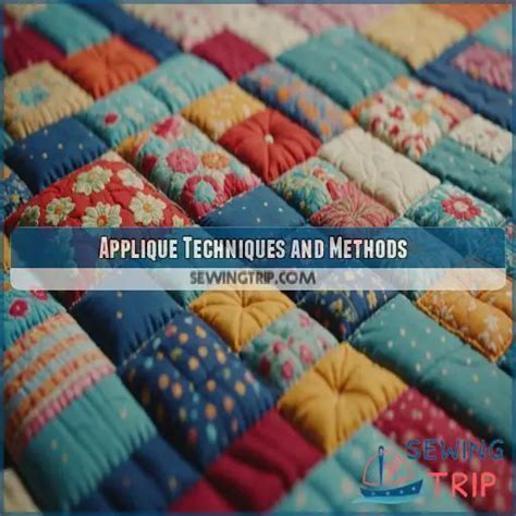 The Difference Applique Patchwork And Quilting Techniques Explained