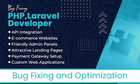 Be Your Best Php Laravel Developer By Saifurrehman68 Fiverr