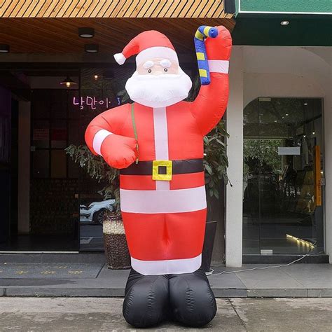 크리스마스 트리 Led 대형 사탕지팡이 든 산타 250cm 홈플러스 택배배송