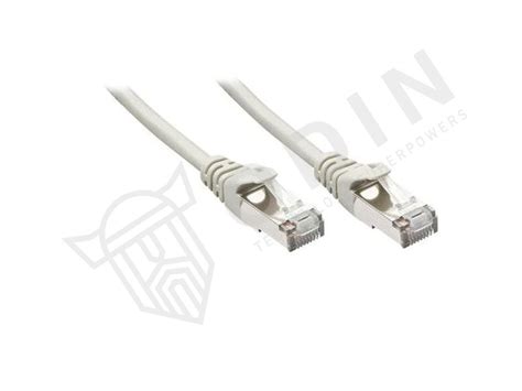 Patch Cord Categoria Cat E UTP Colore Grigio Mt Odin Store