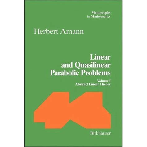 خرید و قیمت کتاب زبان اصلی Linear And Quasilinear Parabolic Problems اثر H Amann ترب