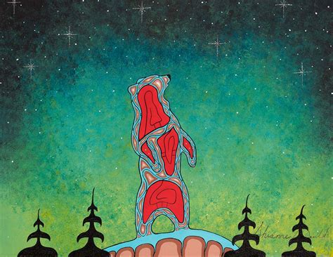 Friends United By Rolf Bouman Native Art Canada Artist Shianne Gould