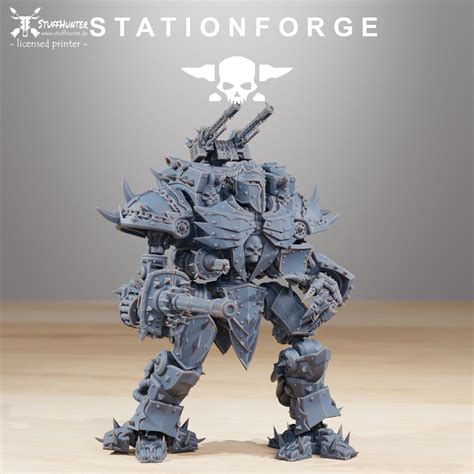 Pythonicus Defender Mk2 Station Forge Wargaming Knight Corrupted