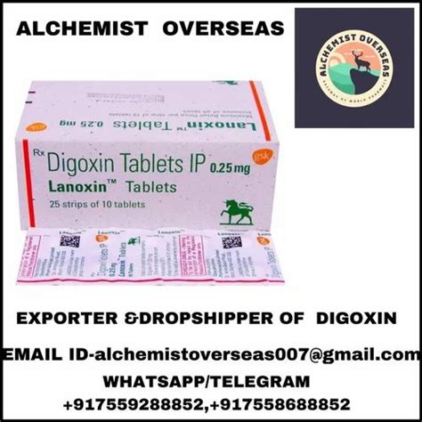 Digoxin 025mg Tablet At ₹ 13stripe Digoxin Tablet In Nagpur Id 2850609870548