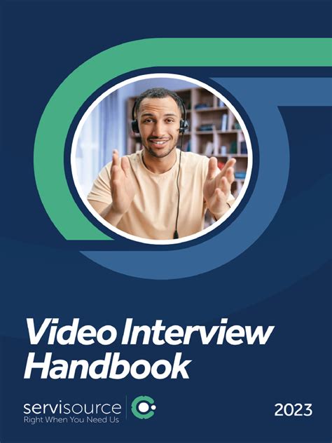 Video Interview Handbook 2023 Pdf Body Language Nonverbal