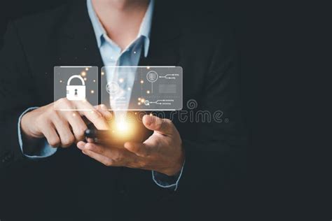 Username And Password Login With Biometric Identification Fingerprint Scanner Encryption For